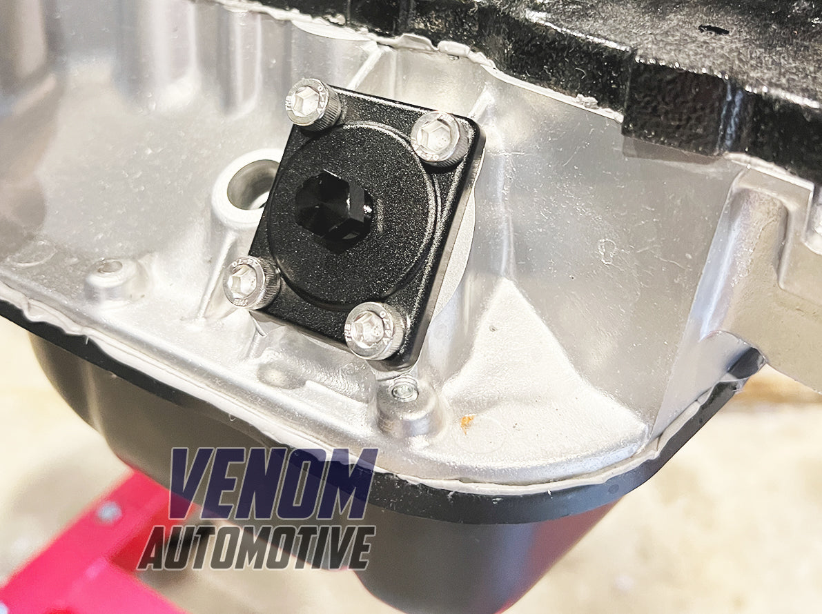 2JZ Oil Level Sensor Cap/ Oil Drain Adapter – Venom Automotive