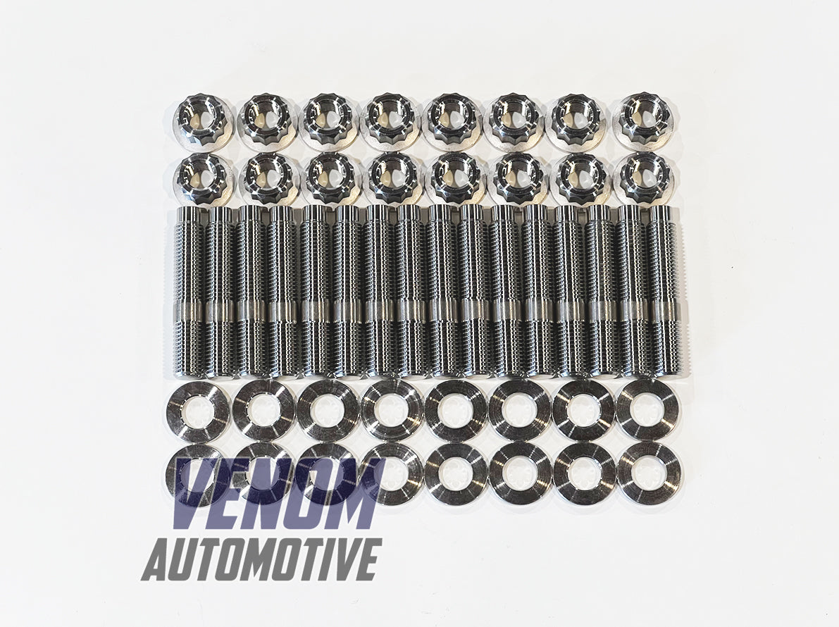 Titanium Toyota 1UZ-FE / 2UZ-FE / 3UZ-FE Exhaust Manifold Stud, Nut ...