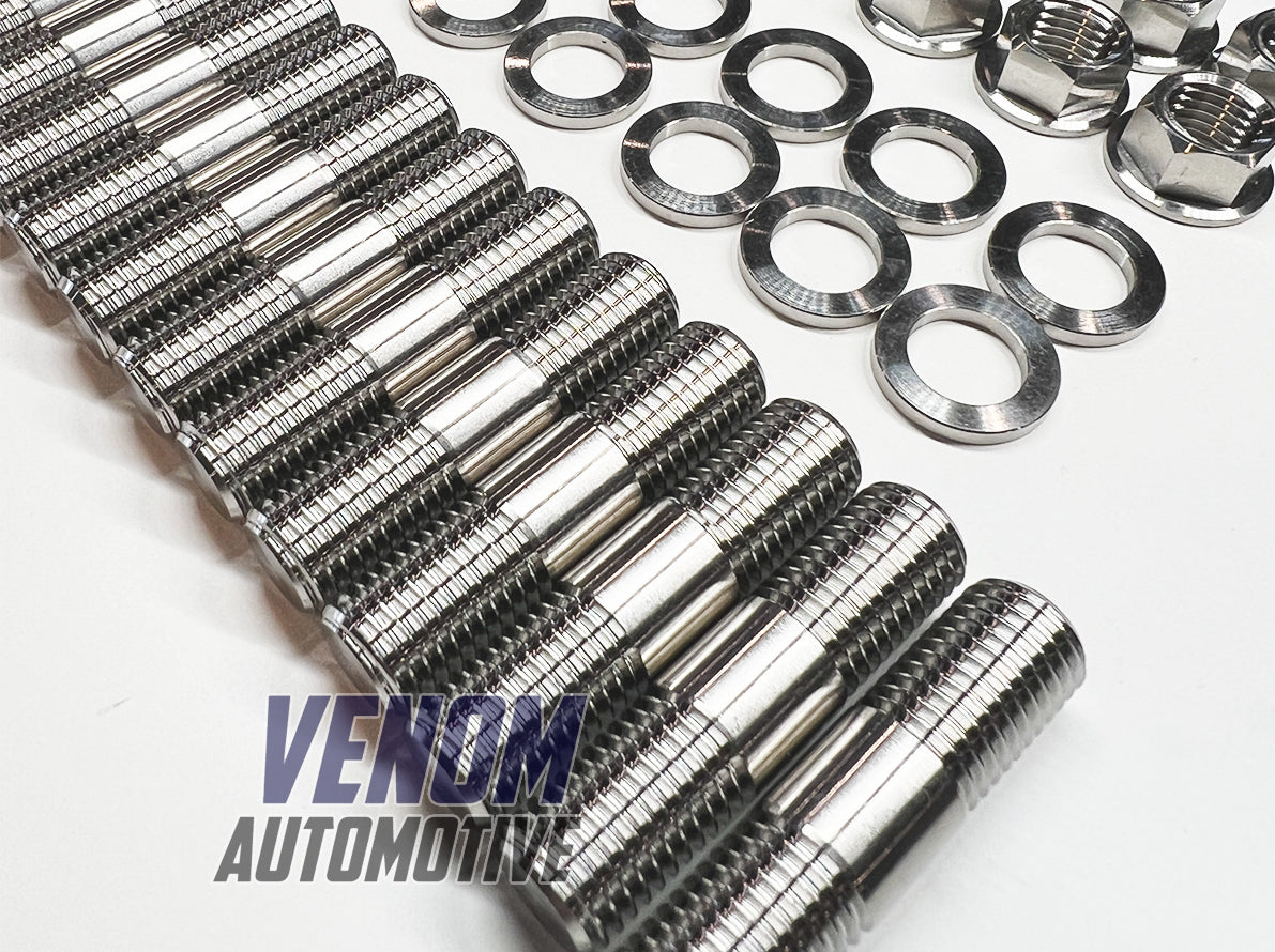 Titanium 1JZ-GTE Intake Manifold Stud, Nut & Washer Kit – Venom Automotive